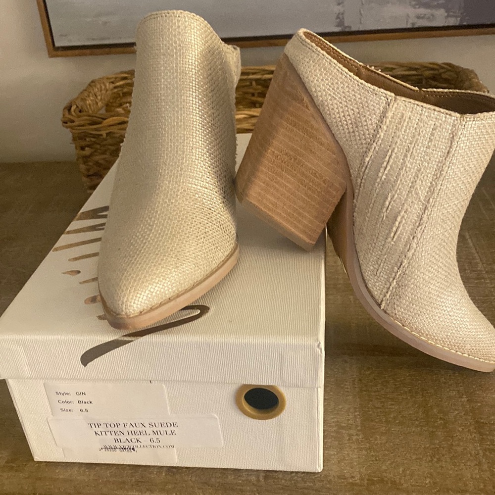 Mimi Mule Shoe - Gem